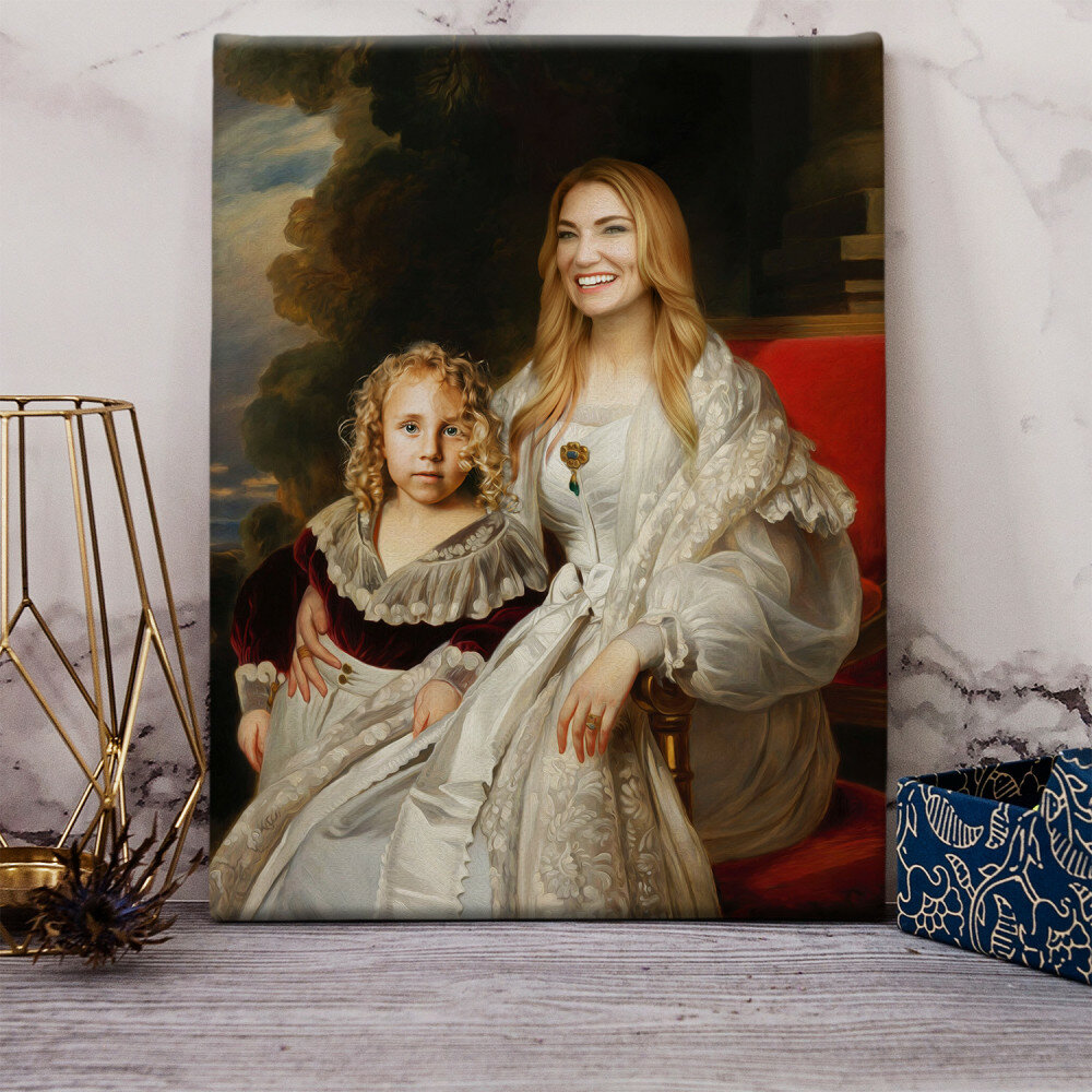 Matka a královna - Královský portrét - MyGift.cz