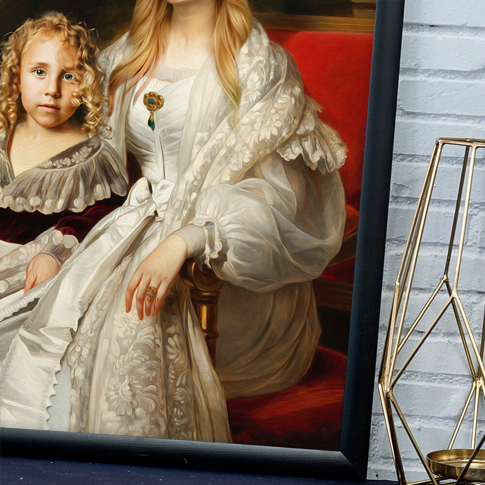 Matka a královna - Královský portrét - MyGift.cz