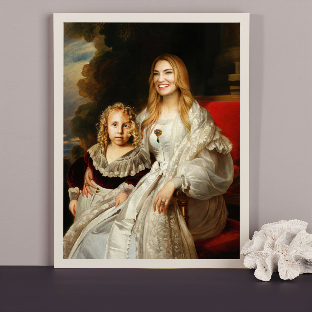 Matka a královna - Královský portrét - MyGift.cz