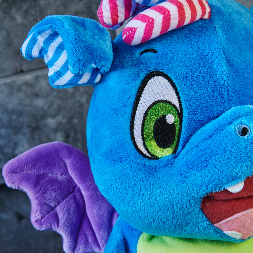 Monogram jméno - Velký plyšový dráček - MyGift.cz