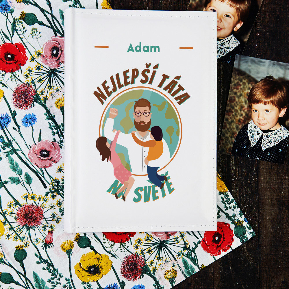 Nejlepší táta na světě - Personalizované fotoalbum - MyGift.cz