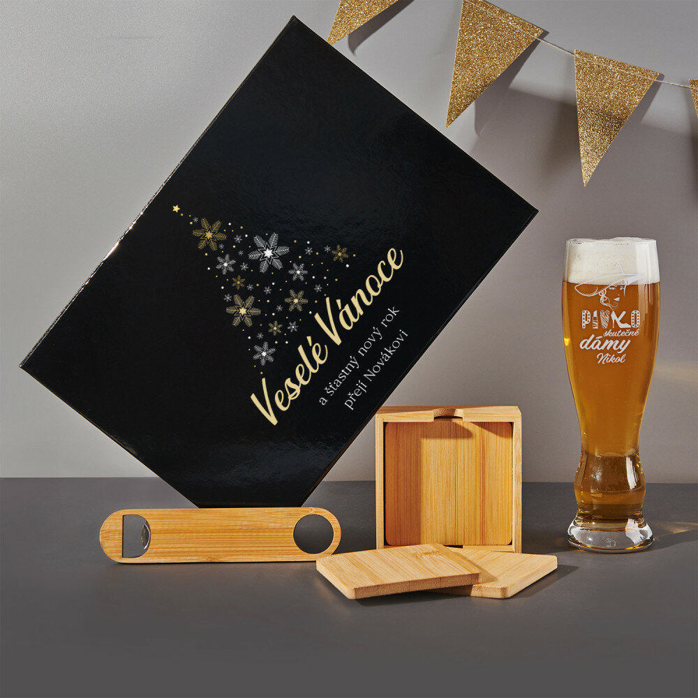 Pivko skutečné dámy - Sada dárku pro pivaře - MyGift.cz